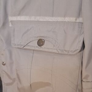 Novelti | Jackets & Coats | Luxe Layers The Shimmer Creamy Gray Novelti ...